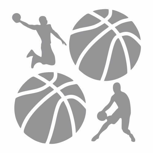 Наклейки световозвращающие "Basketball" 9083201 "deVente"