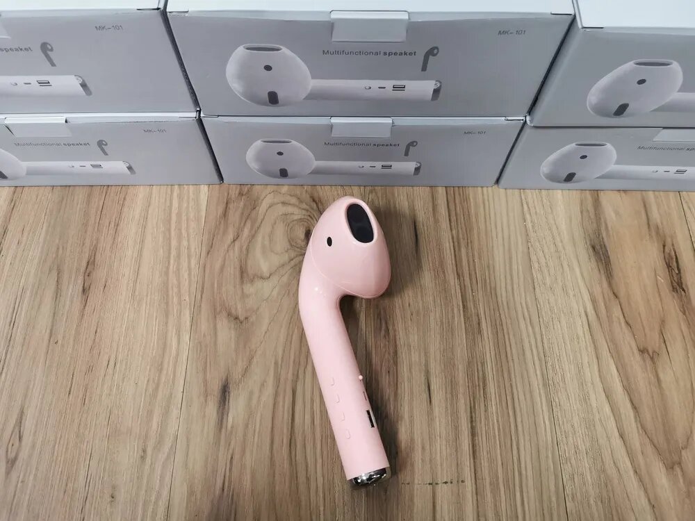 Bluetooth-колонка, AirPods, большая, качественная, с длительным сроком службы батареи, белая