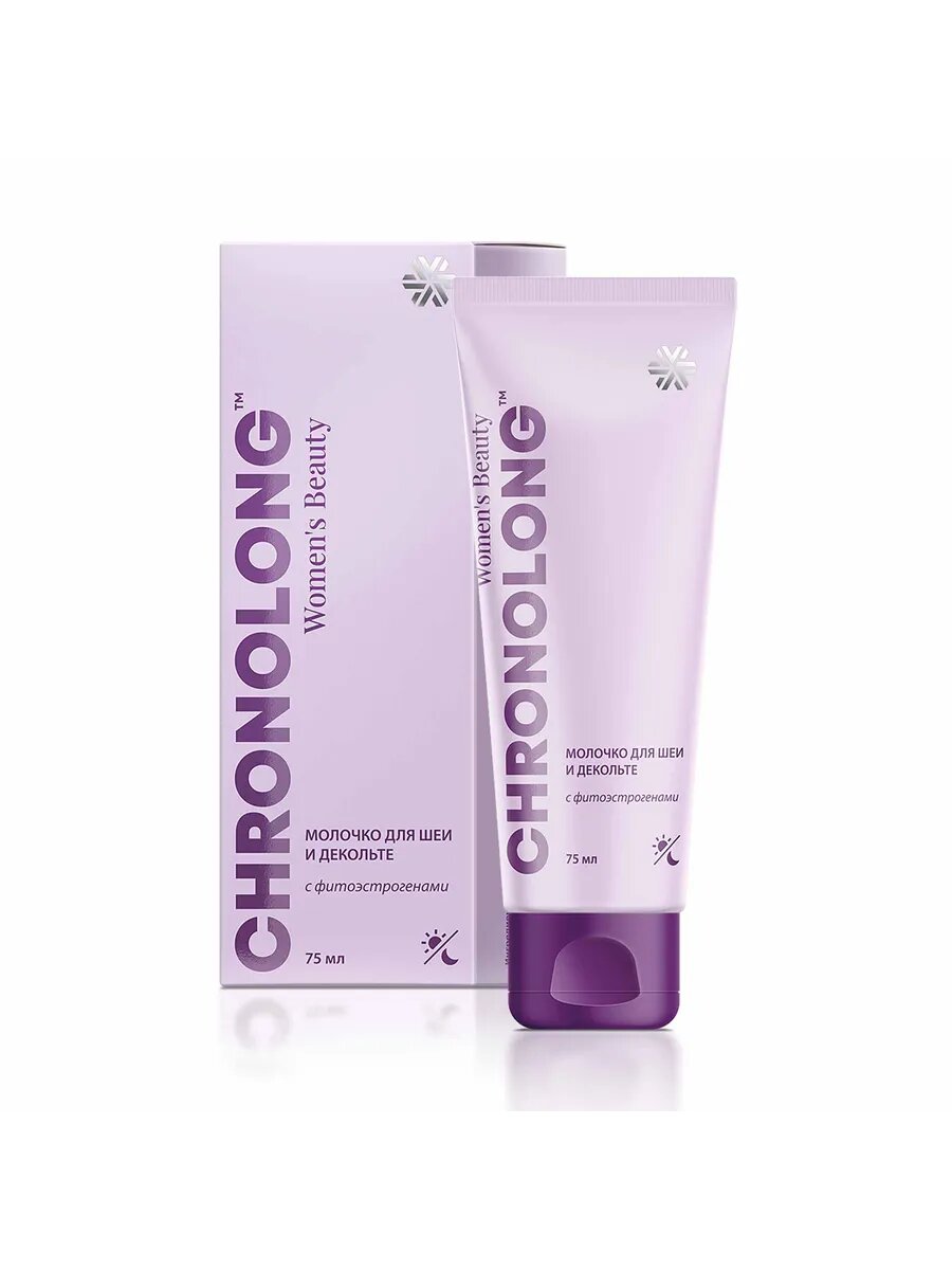 Chronolong молочко для шеи и декольте с фитоэстрогенами - Women's Beauty CHRONOLONG