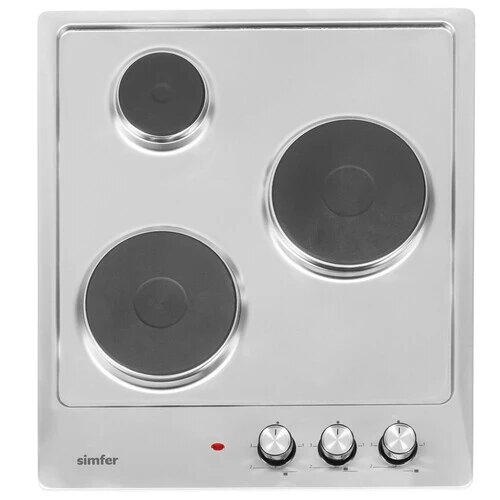 Варочная панель электрическая Simfer H45E03M016 нерж. сталь, нержавеющая сталь