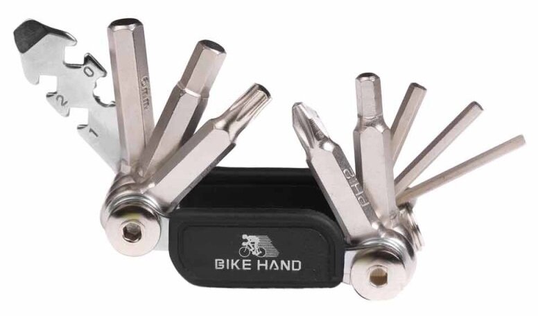 Мультитул BIKE HAND YC-289, шестигранники + спиц. ключи