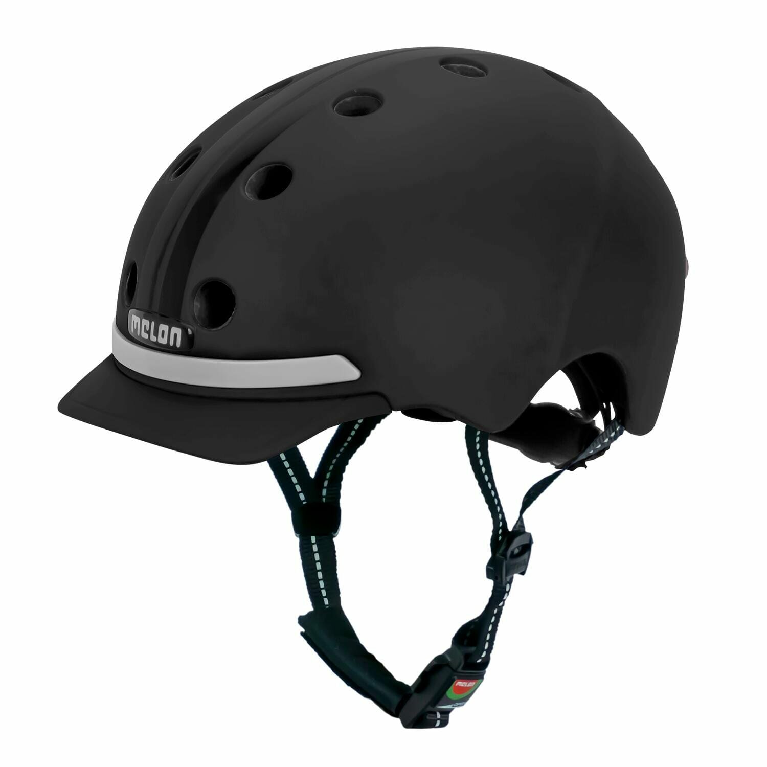 DECATHLON шлем защитный Melon E-Series Metropolis, черный, 58-63 см