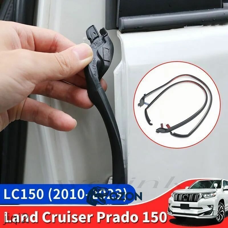 Уплотнительная резиновая лента двери правая Toyota Land Cruiser Prado 150 2010-2023 защита от воды, пыли и шума