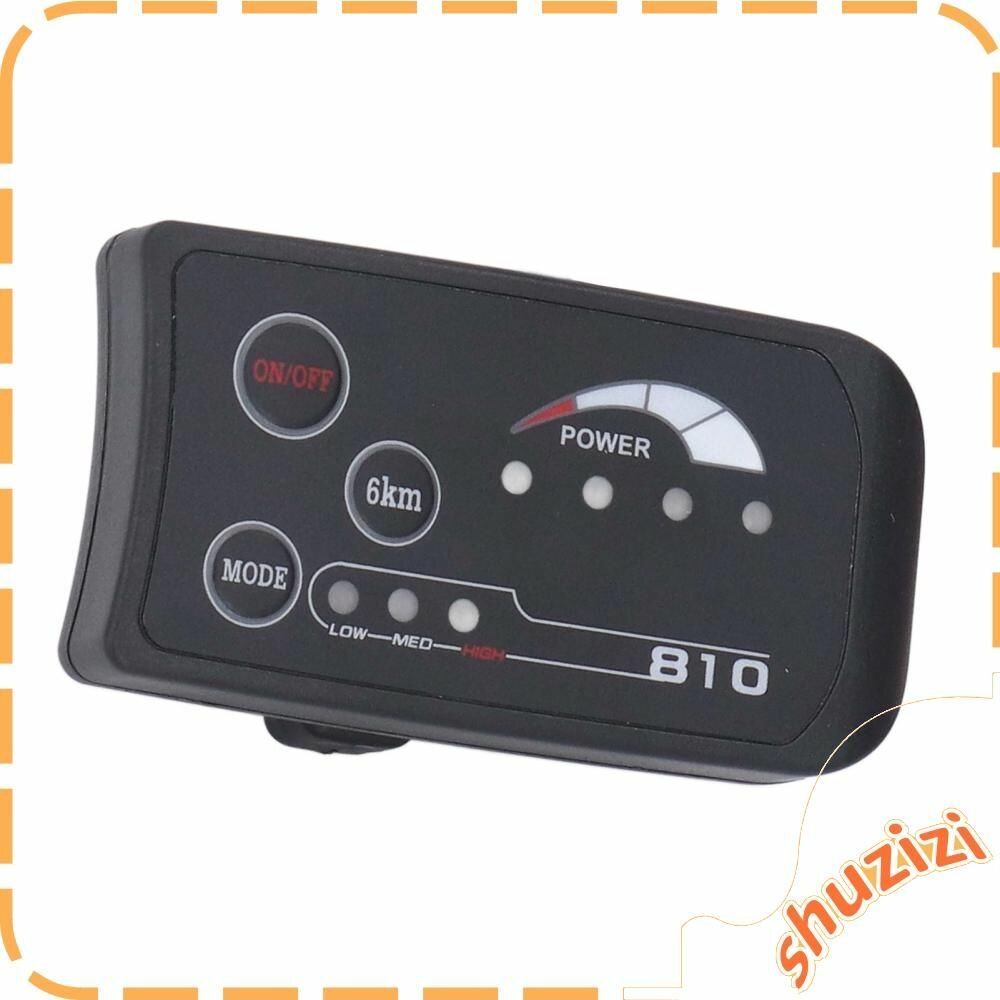 36V 48V LED экран S810 панель для электрического велосипеда, многофункциональный, водонепроницаемый, для модификации