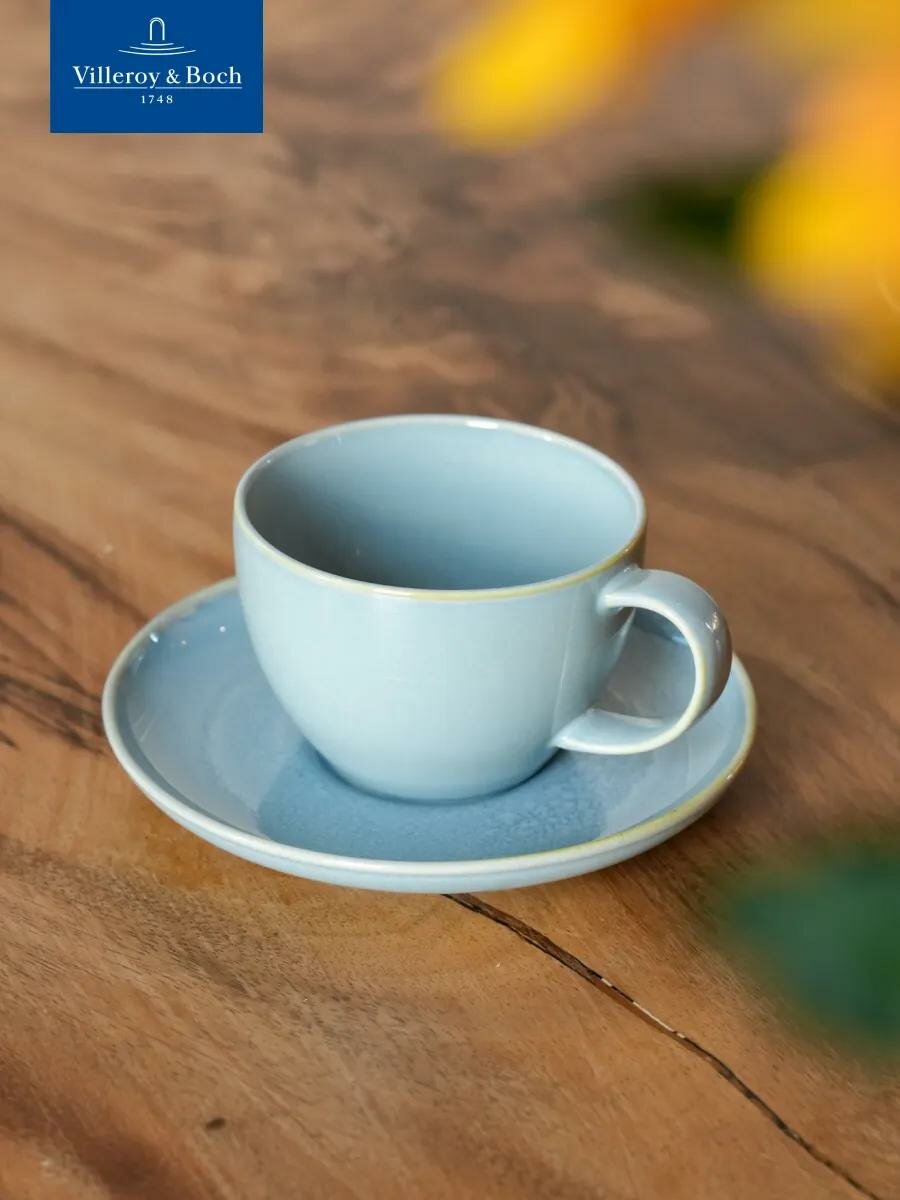 Чашка 250 мл, Crafted Blueberry turquoise, like. by Villeroy & Boch, Премиум-Фарфор