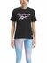 Футболка спортивная Reebok Gradient Graphic Tee W, размер 2XS INT, чёрный