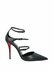 Туфли Christian Louboutin Buckle-strap pumps, размер 36.5, black/black