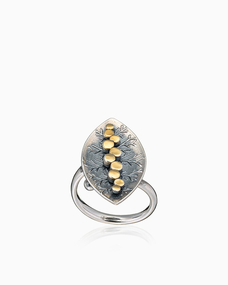 Кольцо, серебро, 925 проба