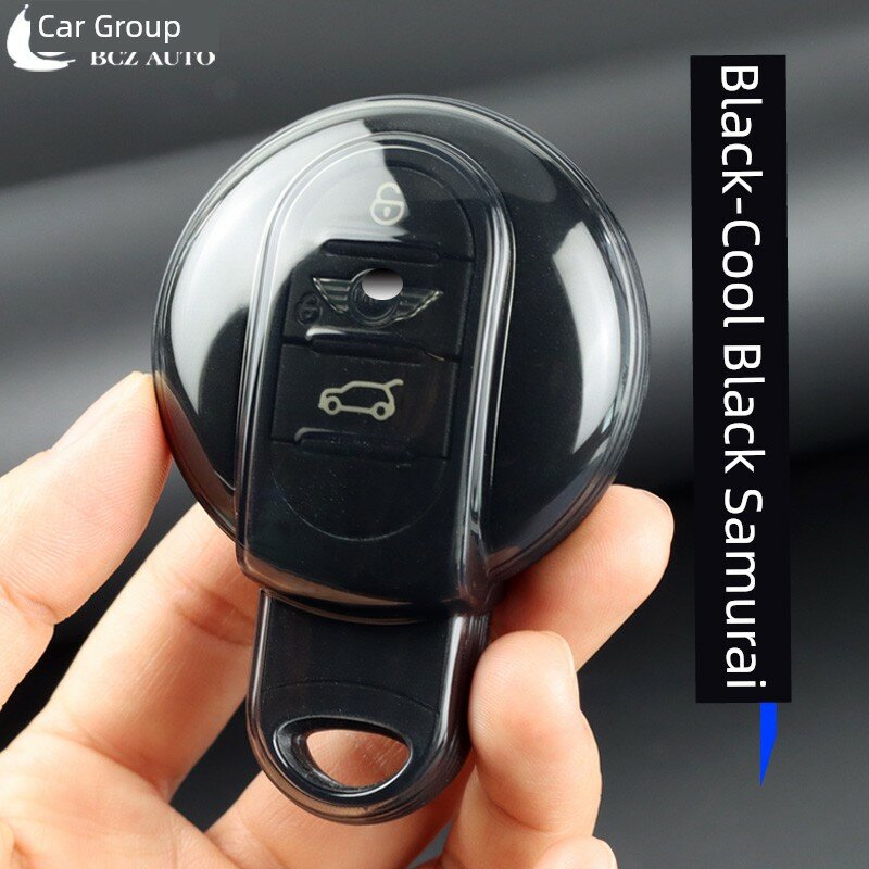 Чехол для ключей BMW Mini, подходит для Cooper, для мужчин и женщин, прозрачный чехол для ключей Countryman. Прозрачный