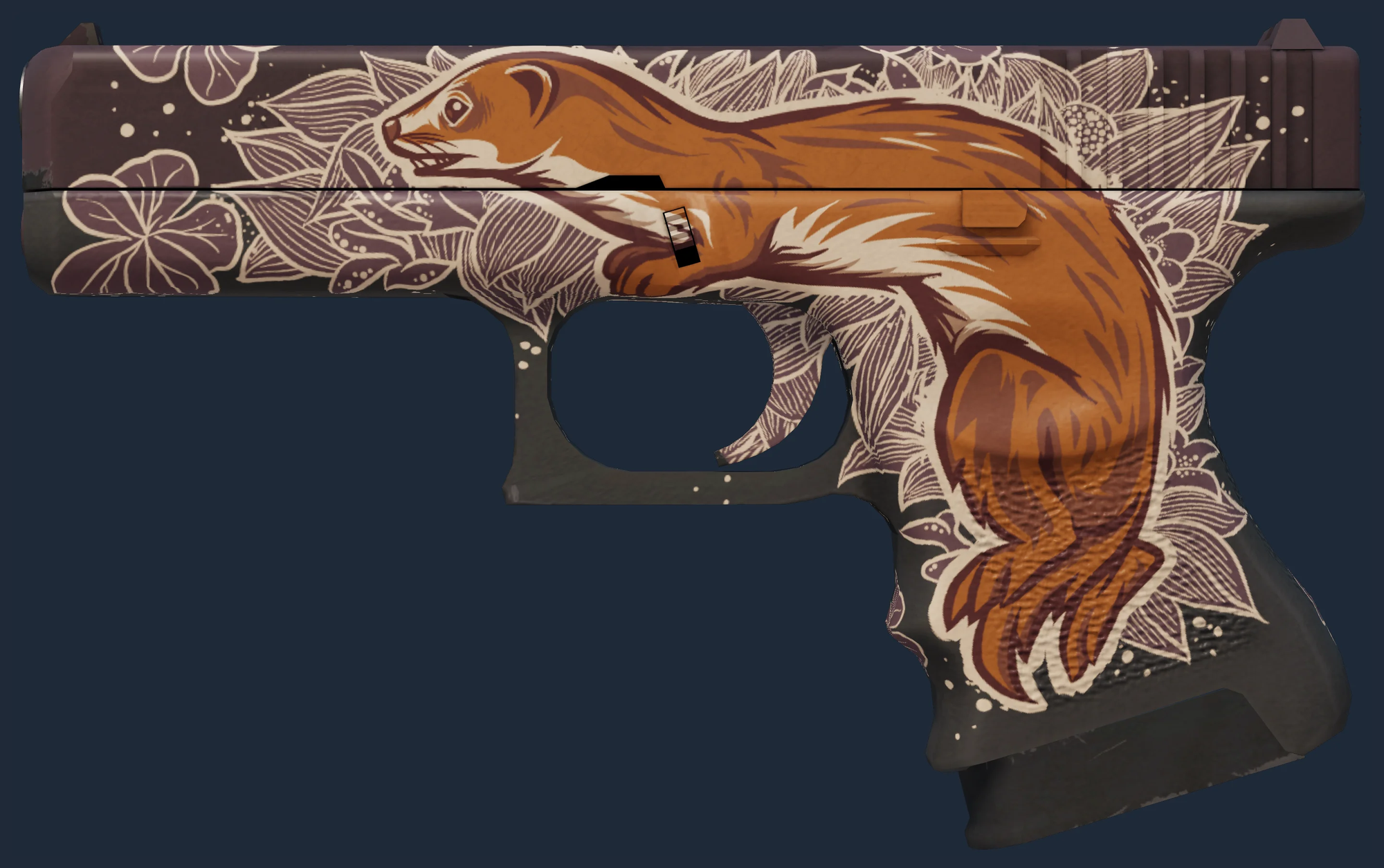 StatTrak™ Glock-18 | Ласка (После полевых испытаний) Скины CS2 с быстрой автовыдачей steam trade