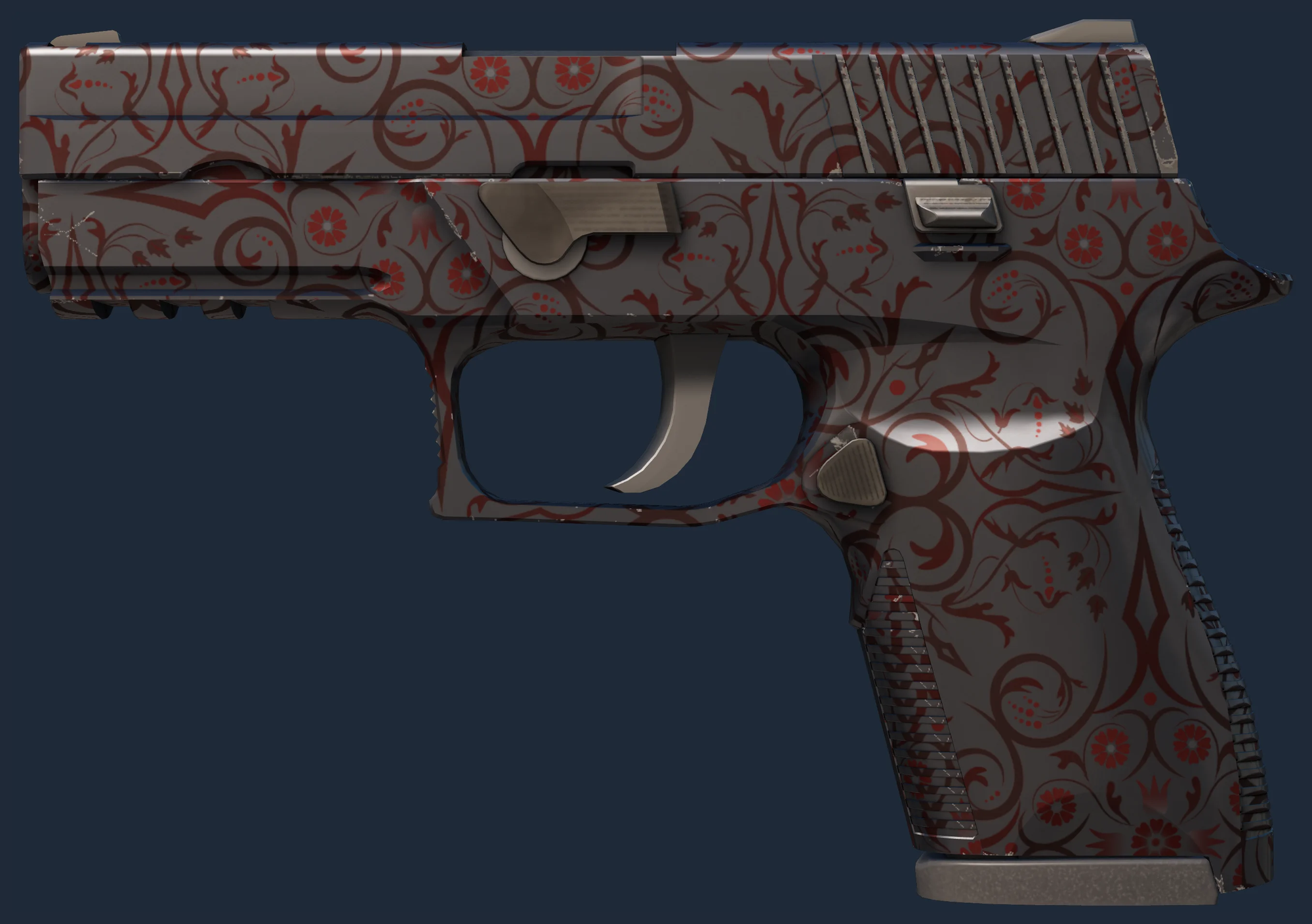 P250 | Тёмная филигрань (Поношенное) Скины CS2 с быстрой автовыдачей steam trade