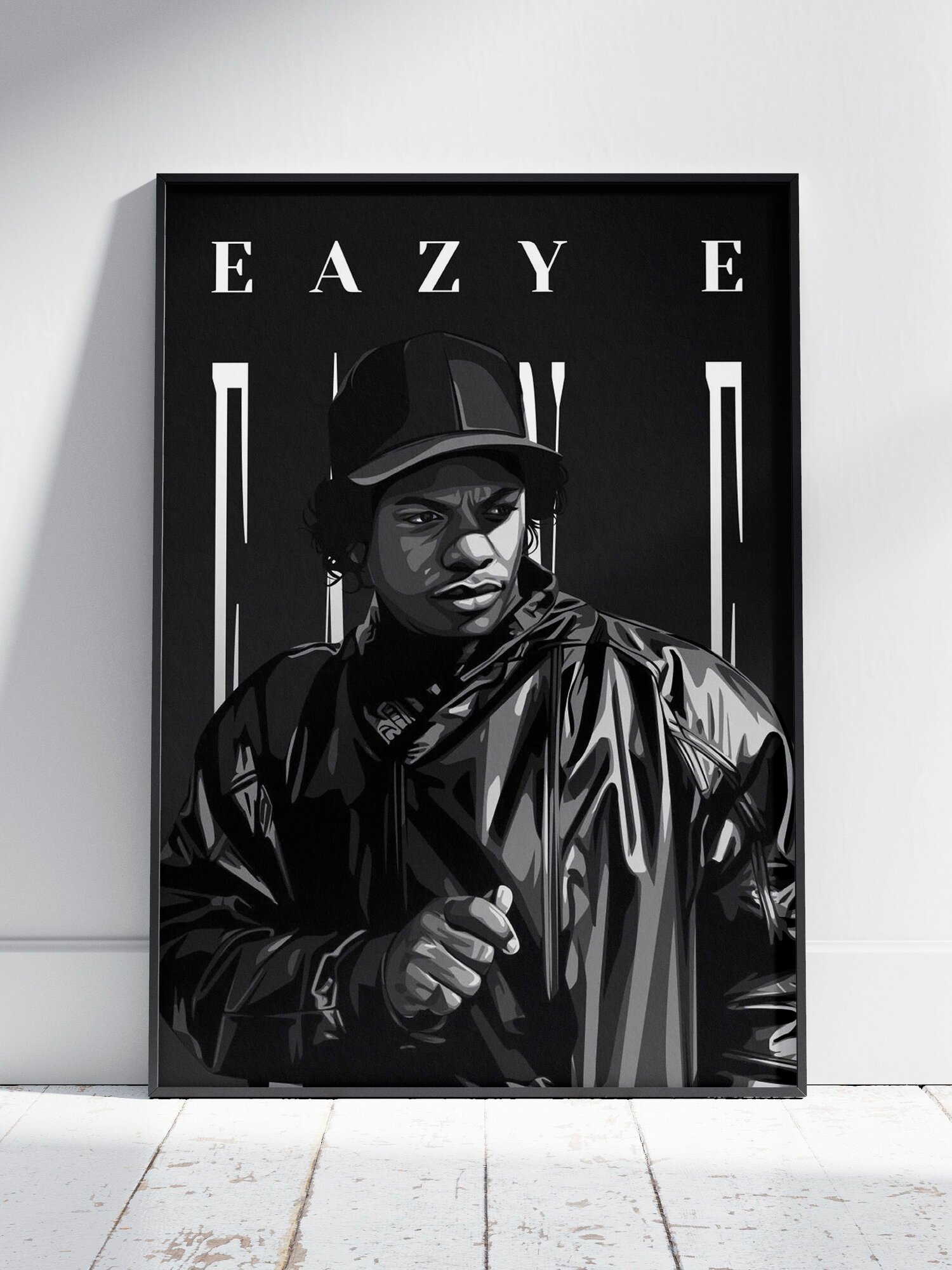 Плакат на стену для интерьера Изи И (Eazy E 11) - Постер по музыке и артисту формата A4 (21x30 см)