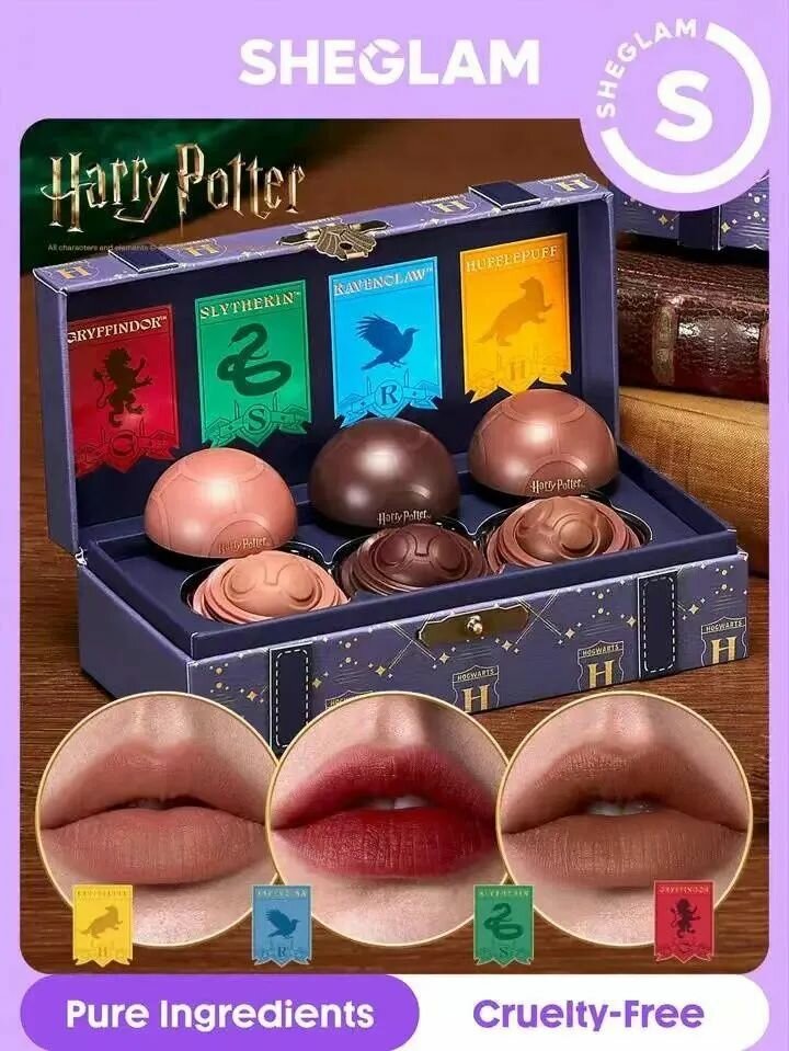 Sheglam X Harry Potter Второе поколение помады "Гарри Поттер: мяч для квиддича