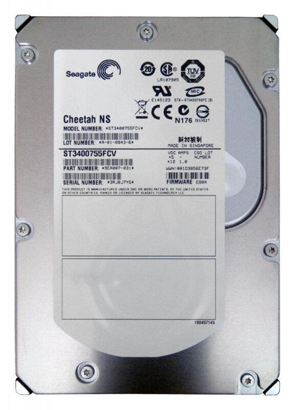Жесткий диск Seagate ST3400755FCV 400Gb Fibre Channel 3,5" HDD
