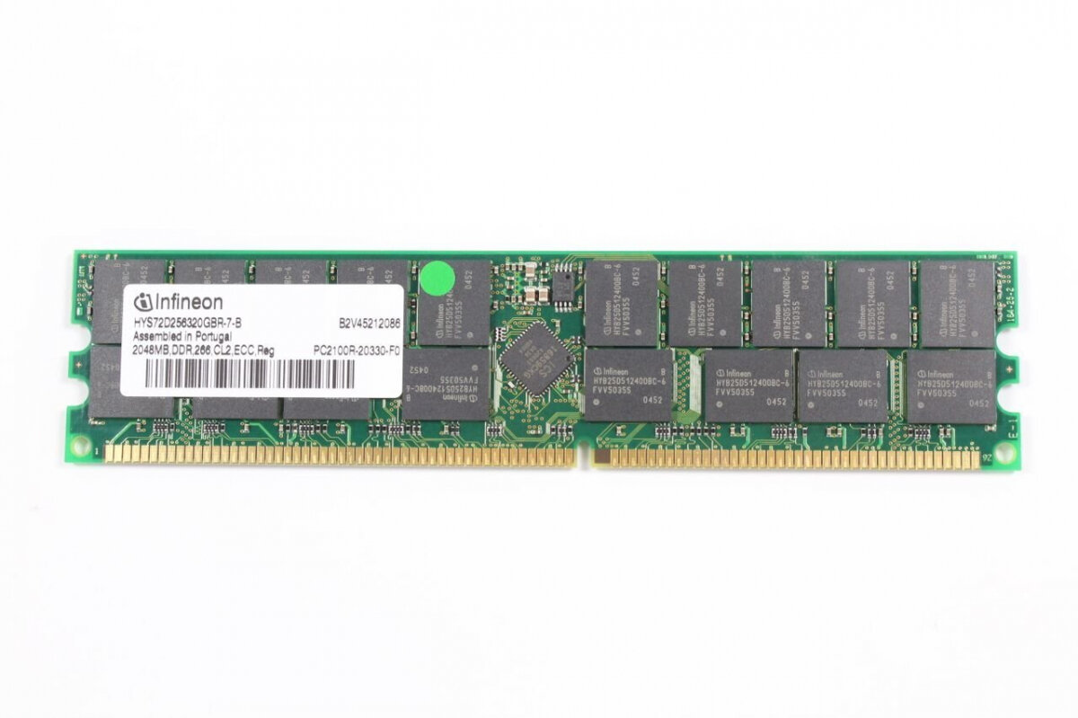 Оперативная память Infineon HYS72D256320GBR-7-B DDR 2GB