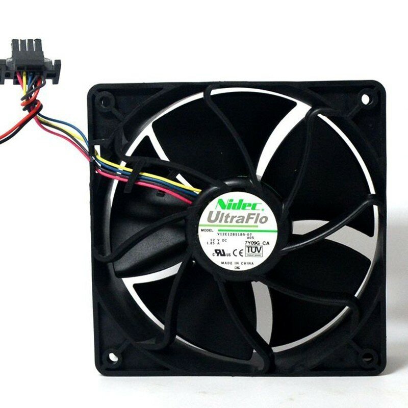 Вентилятор Nidec V12E12BS1B5-07 12v 120x120x38mm 6400