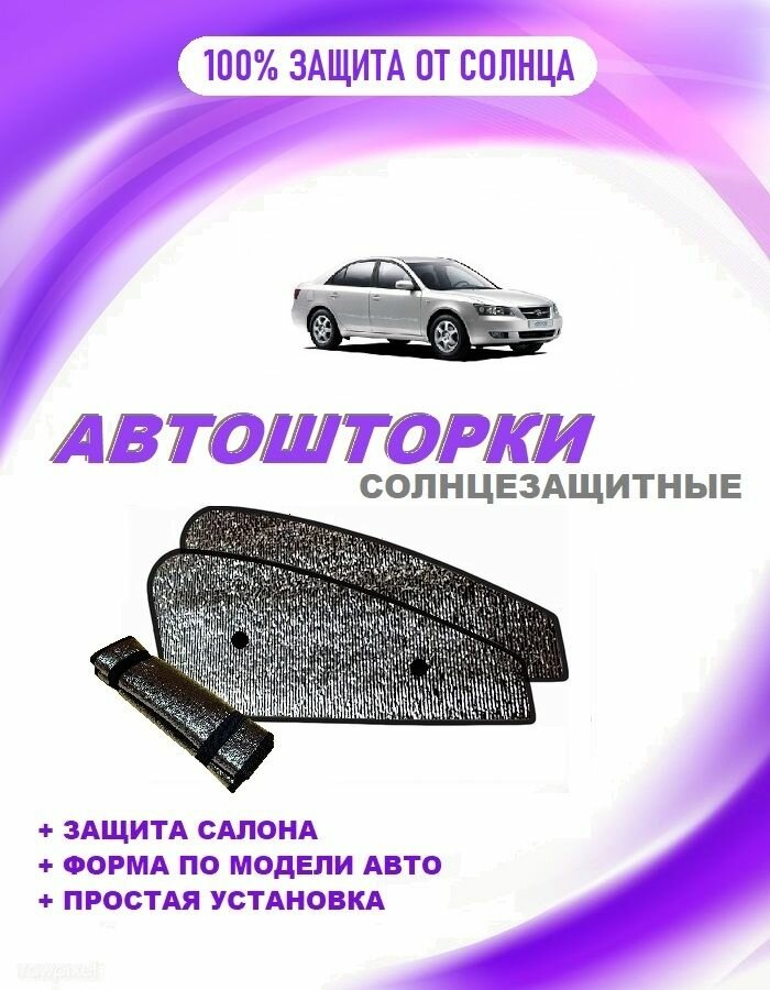 Автошторки на Hyundai Sonata 5 (NF) (2004-2007) седан
