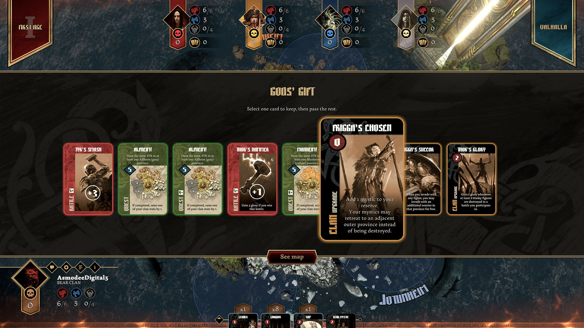Blood Rage: Digital издание - Mystics of Midgard DLC Steam Ключ