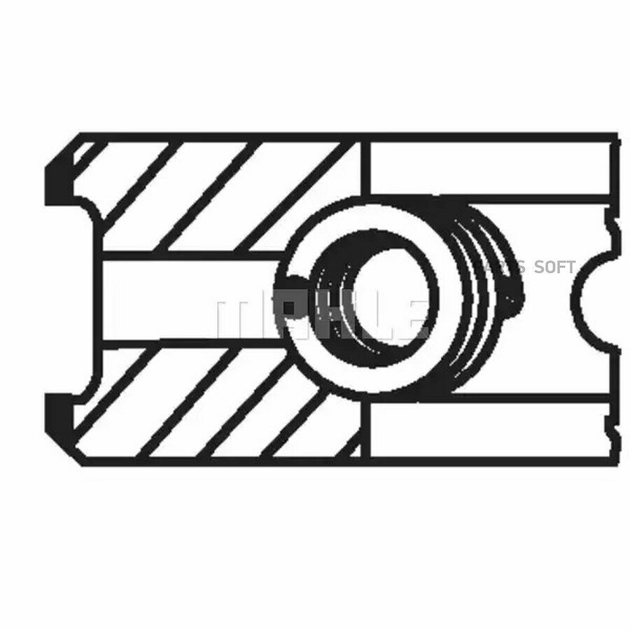 DEUTZ, Volvo от официального дистрибьютора, MAHLE, артикул 099RS001270N0