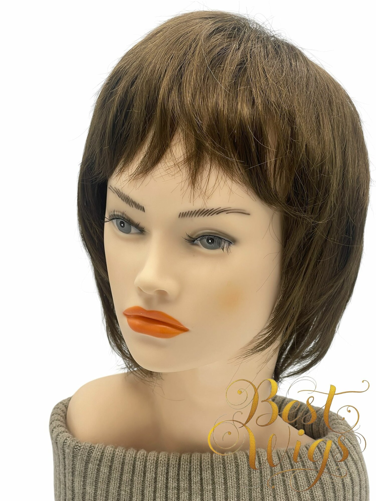 Best Wigs Полупарик, накладка из волос на клипсах, шиньон на клипсах