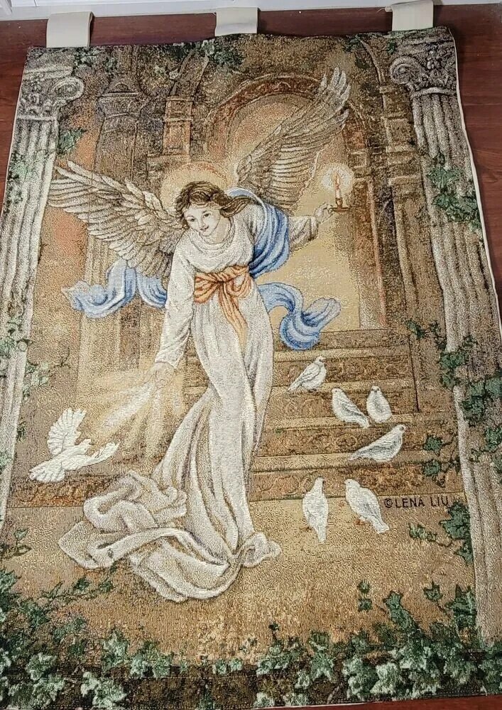 Гобелен "Винтаж Лена Лю Ангел", 150 х 100 см
