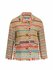 Куртка MAISON COMMON Striped fringed jacket, размер 38, разноцветный