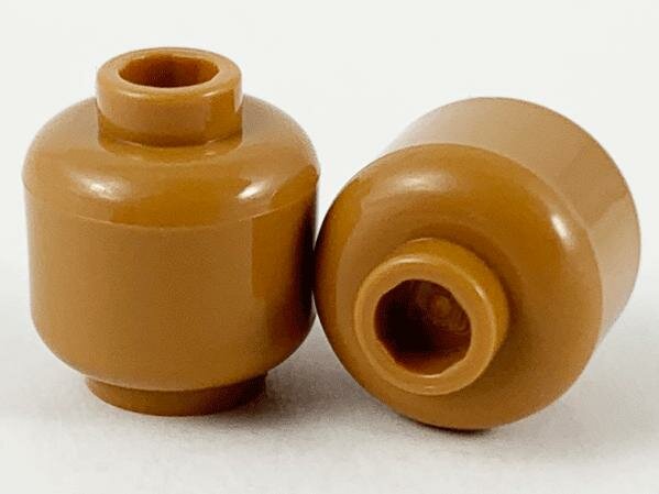 Деталь Lego 3626 Minifigure, Head (Plain)