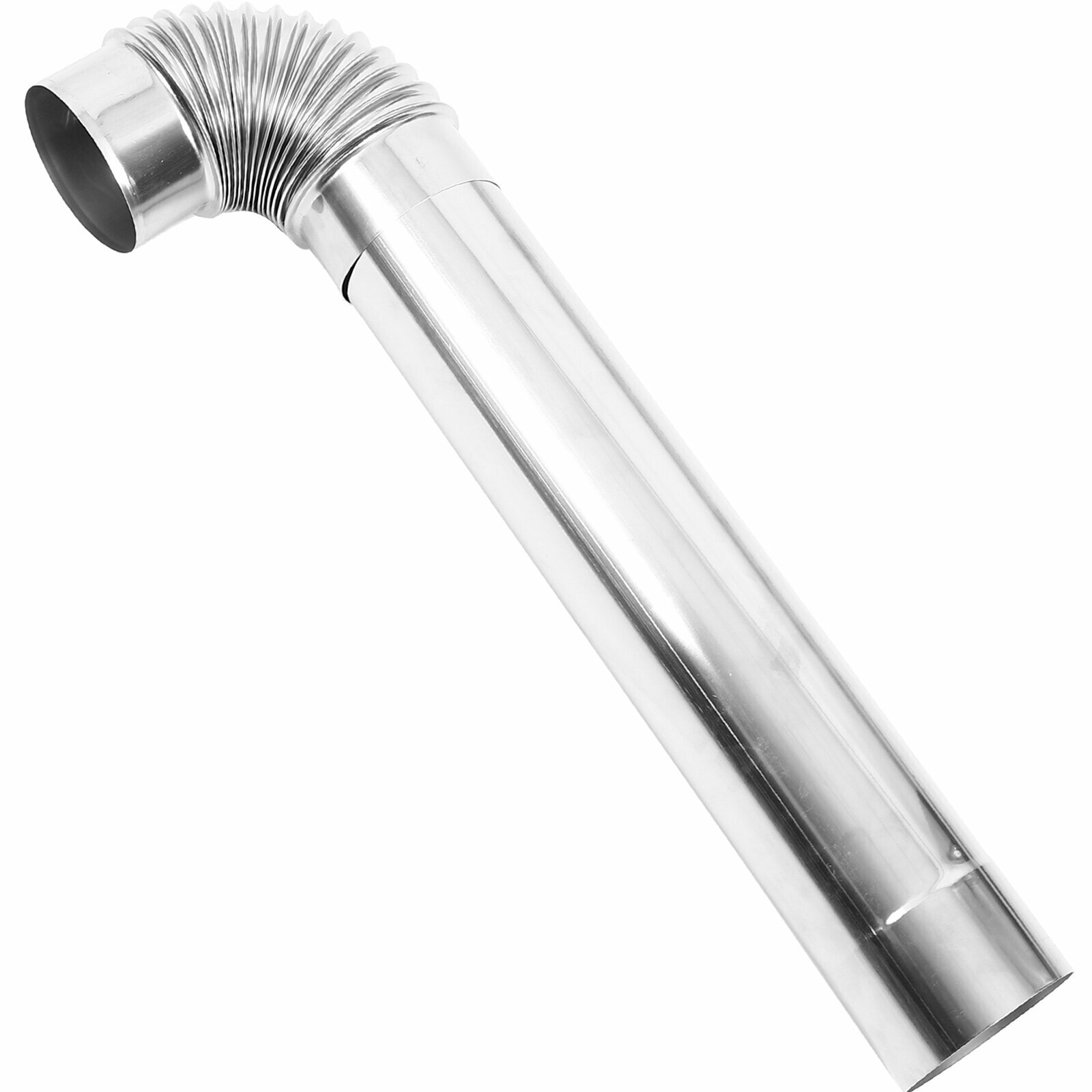 Аксессуары для увеличения высоты дымохода дровяной печи, дымоход из нержавеющей стали, аксессуары для бытового отопления: дровяная печь, котел, камин, дымоход, 2 шт. (труба 9 см 50 см + колено 9 см)