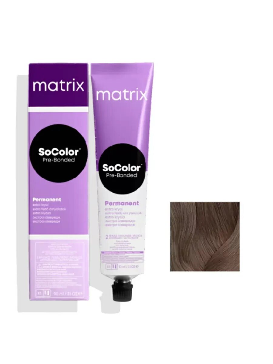 MATRIX SoColor Pre-Bonded 505NA Краска для волос SoCo 90 мл