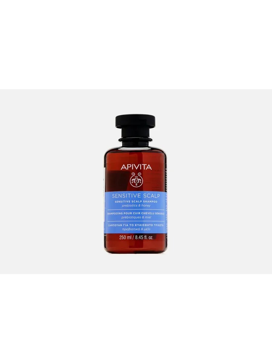 APIVITA PREBIOTICS & HONEY Шампунь для чувствительной 250мл