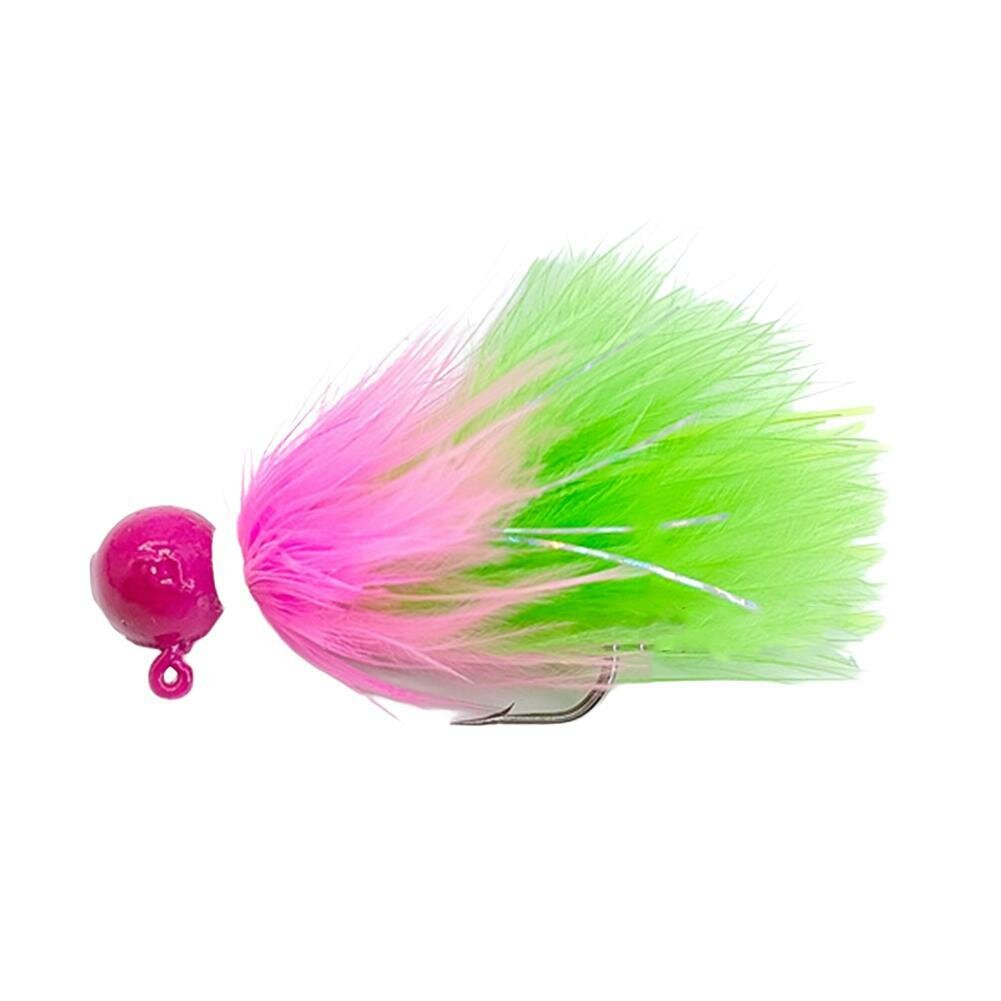 Свинцовые крючки JIG с перьями 3г 5г для ловли паука окуня форели на пруду