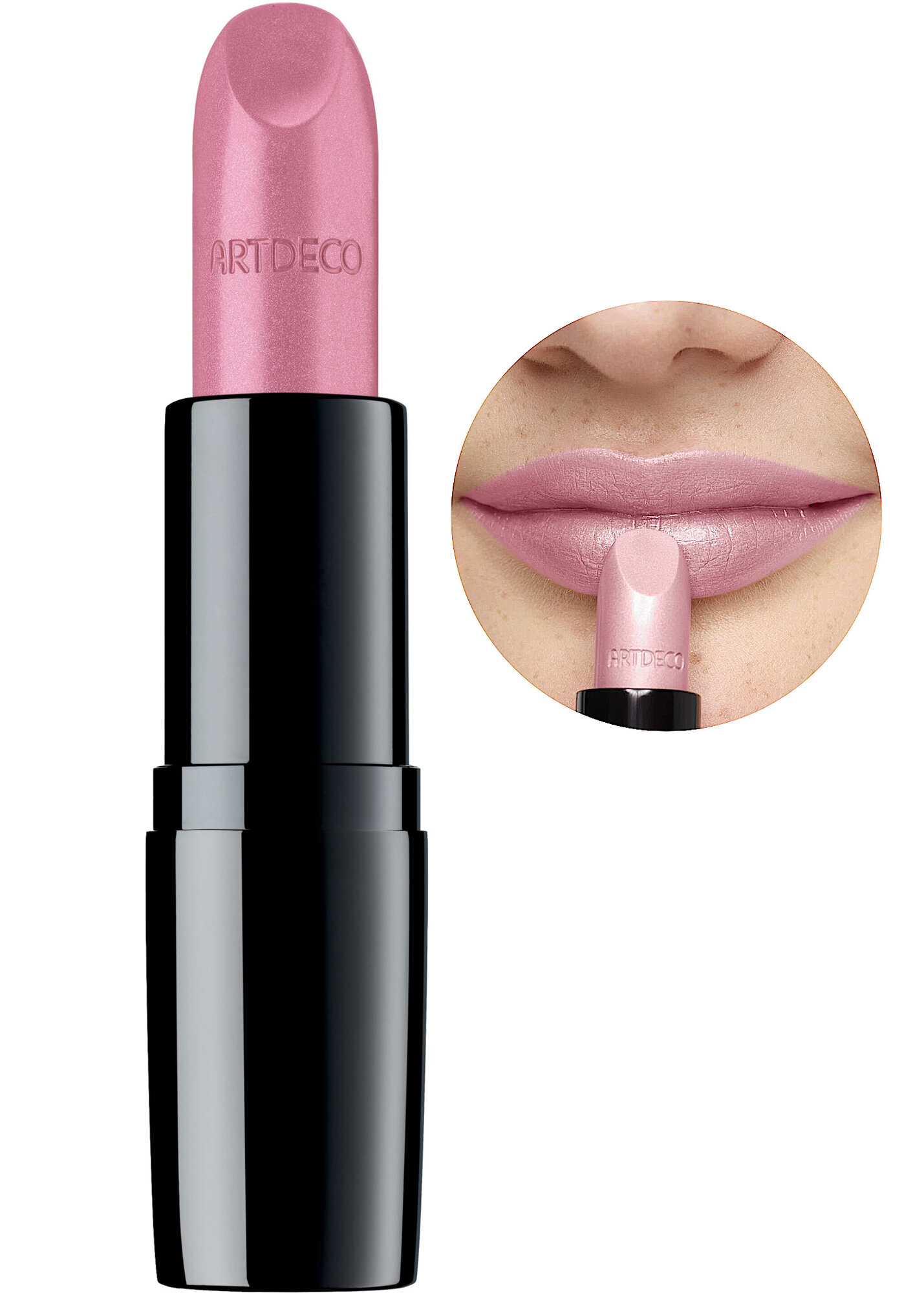ARTDECO Помада для губ тон 955 Светло-розовый перламутр Perfect Color Lipstick увлажняющая 4 г