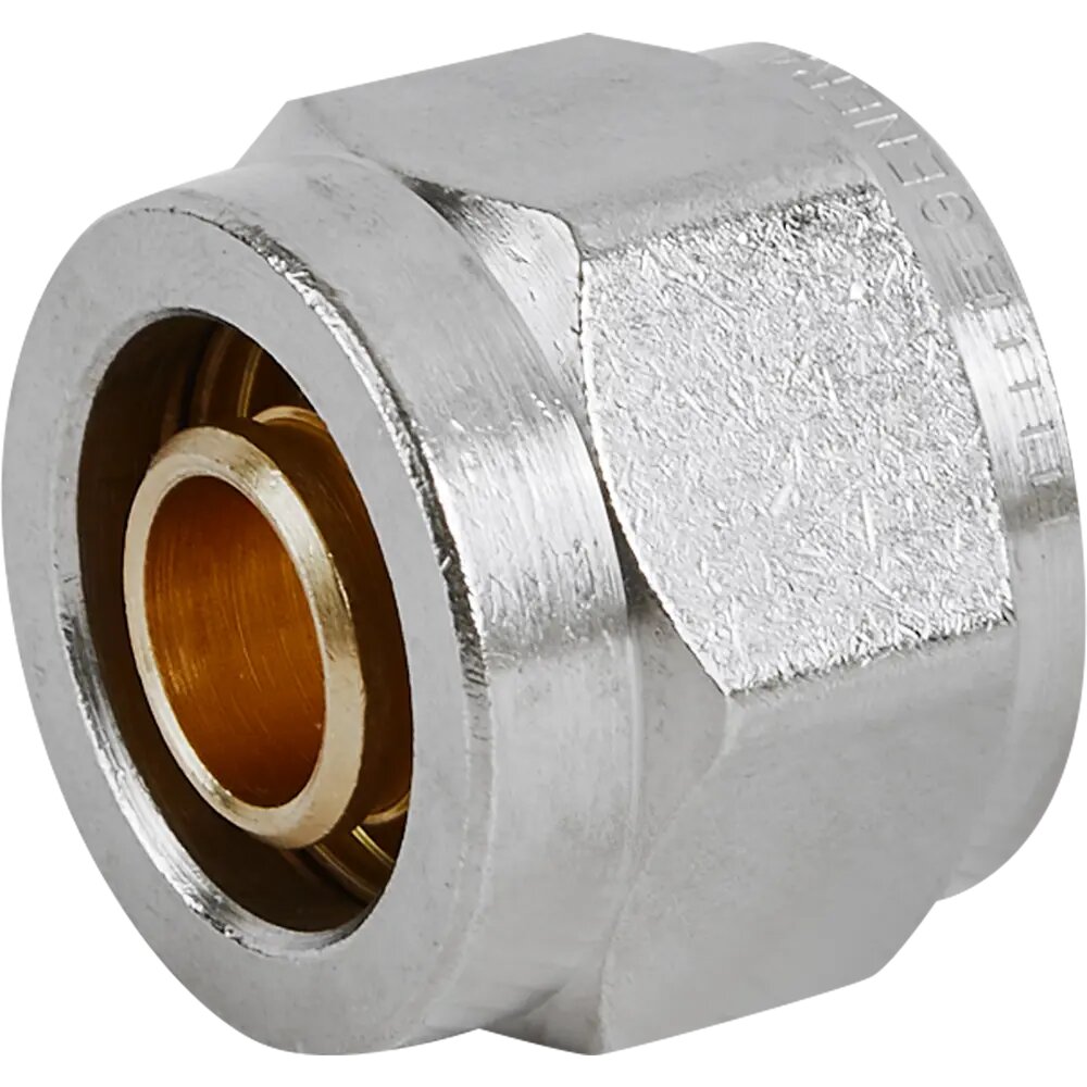 Евроконус из латуни Stout 1/2\"x16мм 2.0 мм для сшитого полиэтилена