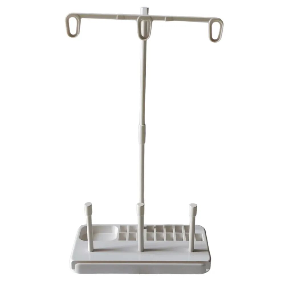 Подставка для швейных ниток на три конуса, аксессуар для оверлока и машинной вышивки