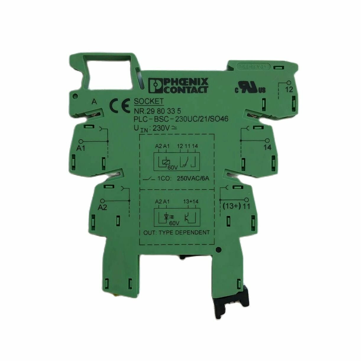1 шт Контактная клеммная колодка PLC-BSC-230UC/21/SO46 plc-bsc-230 Phoenix contact