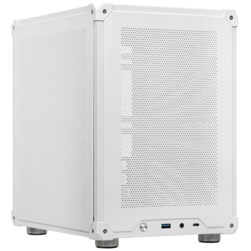 C6 WHITE / Корпус miniITX JONSBO C6, Mini-Tower, без БП, белый [c6 white]