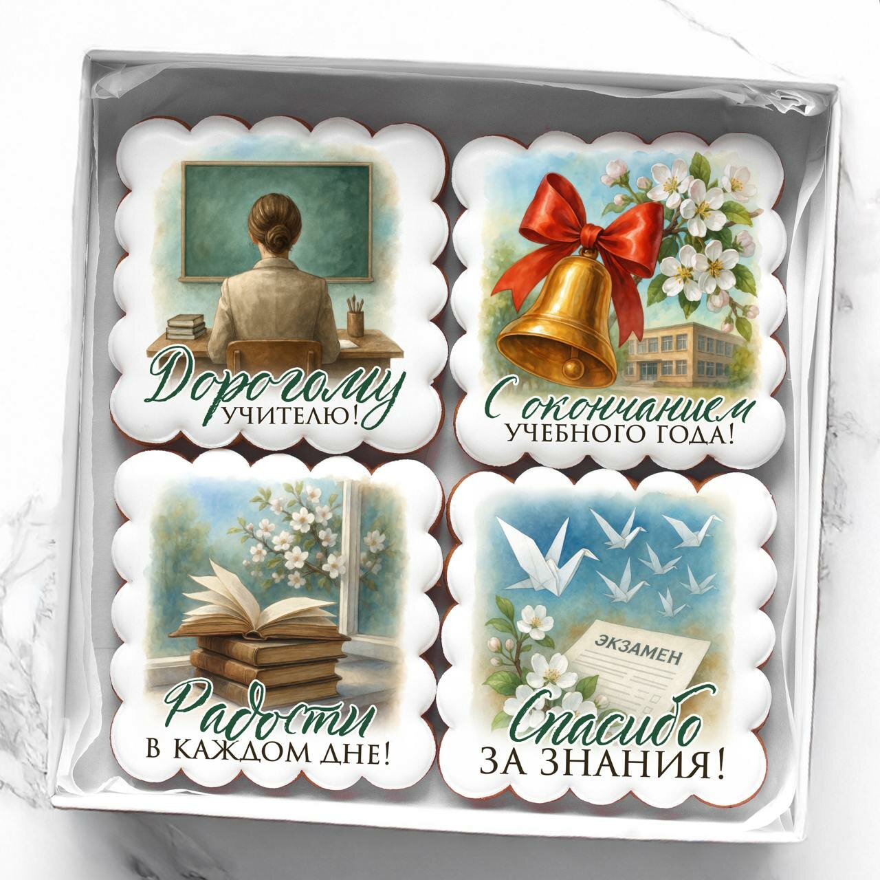 Имбирные пряники на выпускной, последний звонок