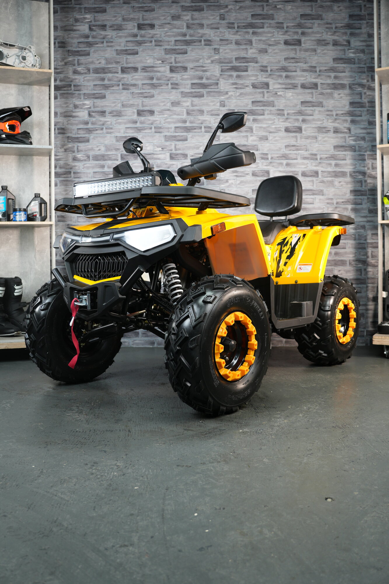 Квадроцикл Avantis Hunter 250 Big New Lux, желтый