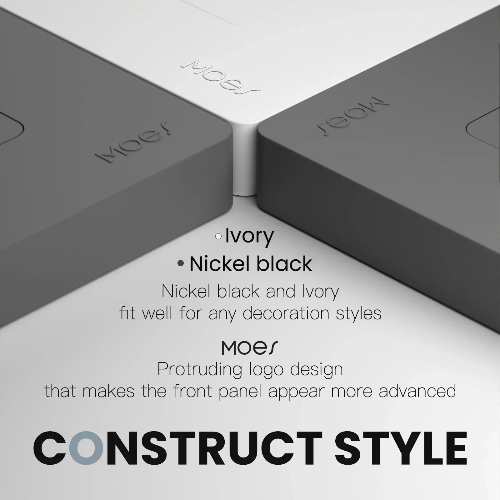 MOES ZigBee 3 gang master switch — фото 1