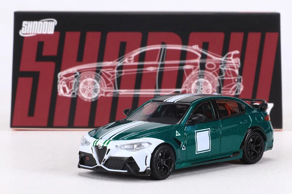 Модель коллекционная PAUDI Alfa romeo gulia gta green / альфа ромео джулия гта зеленый (длина 7-10 см)