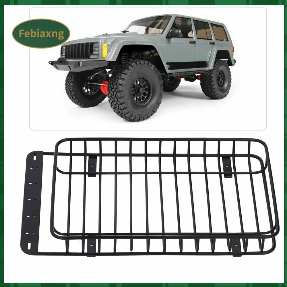 Металлический багажник для крыши, легкий, для модели RC 1/10 Axial SCX10 III TRX-4