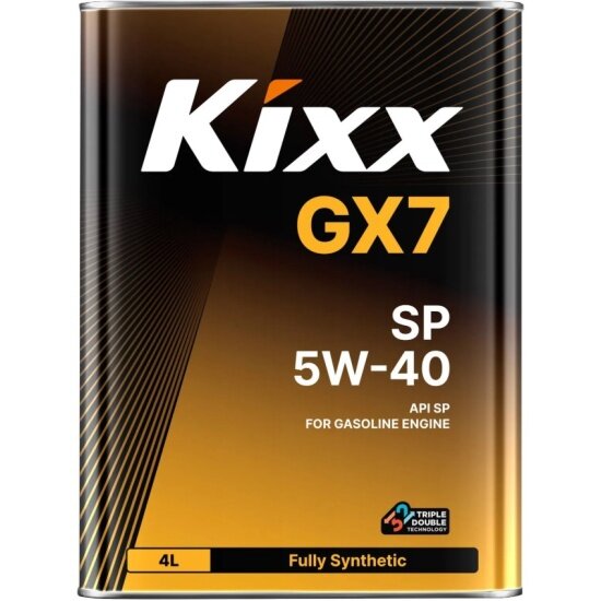 Моторное масло Kixx GX7 SP 5W-40 синтетическое 4 л
