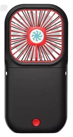 Портативный складной USB-вентилятор F20 Halter Folding Fan черный