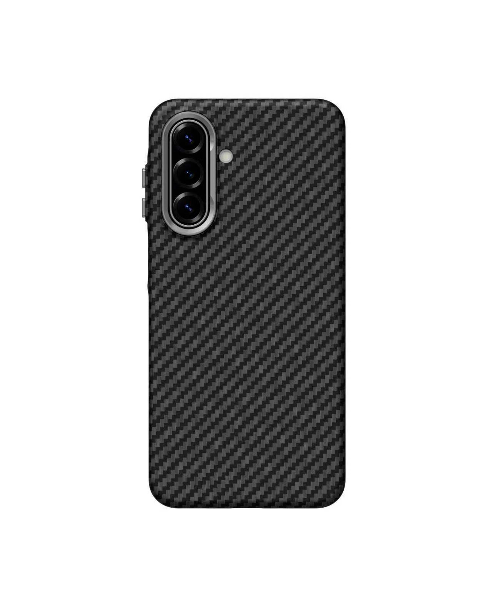 Чехол защитный VLP Grid Case для Samsung A57, черный