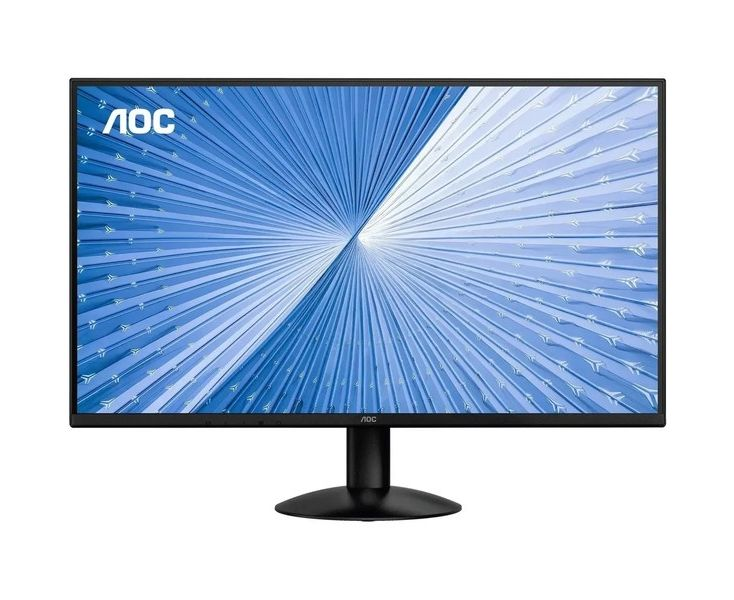 Монитор 27" AOC 2560x1440 WLED 16:9 IPS 350cd, 1500:1, 20M:1, 4ms, 178°/178°, HDMI, DP, 120Hz, Tilt, VESA, External, Black, 3y