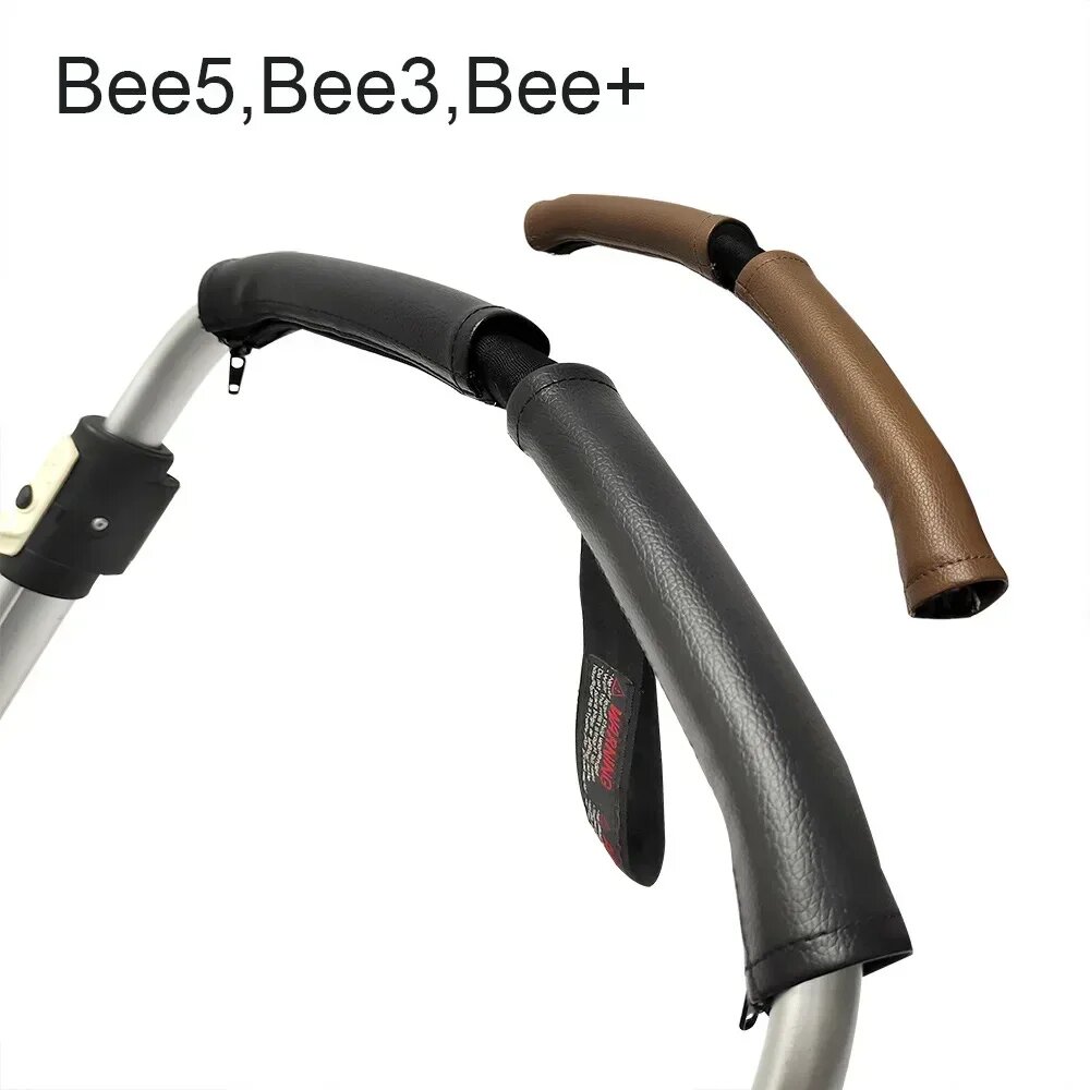 Чехол для ручки коляски Bugaboo Bee, черный — фото 1