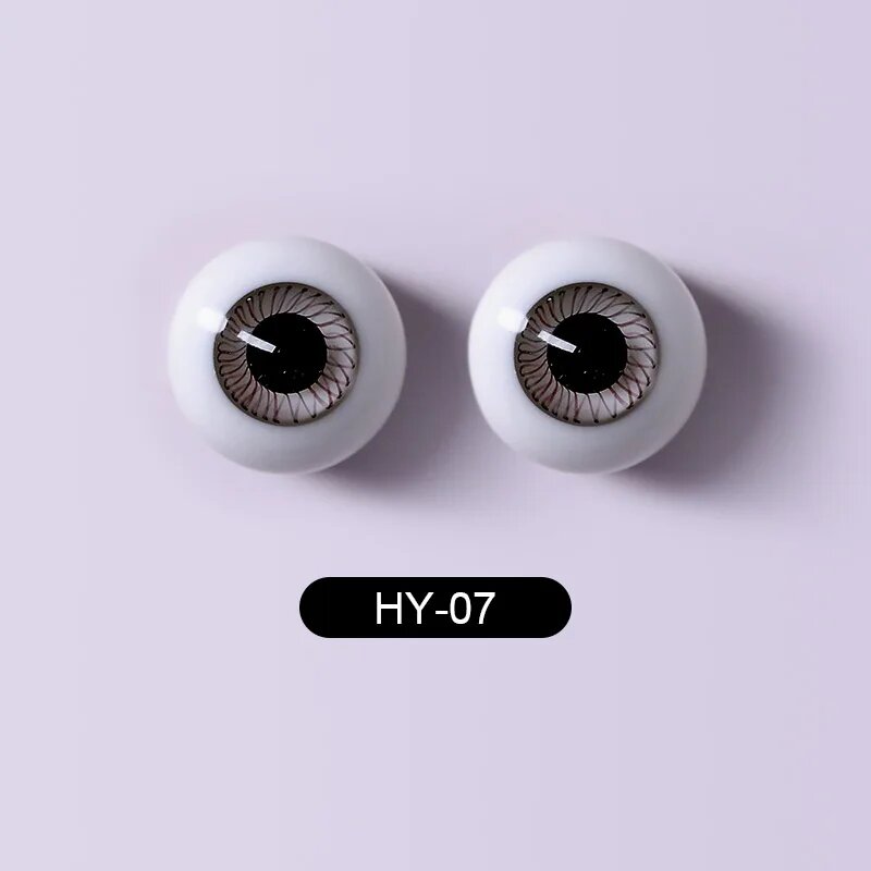 Кукольные глаза 14mm, Белый, HY-07