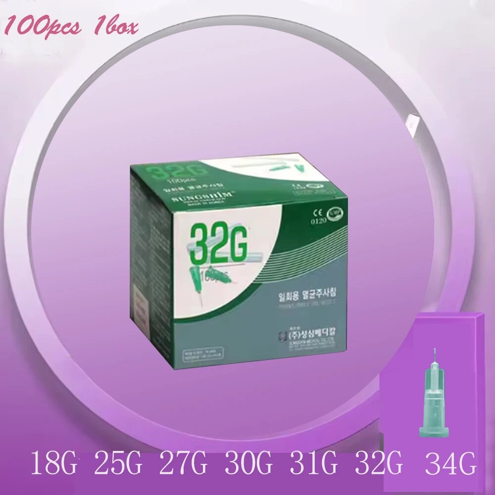 Одноразовые иглы для татуажа BEHLH 27G 13mm, 100шт