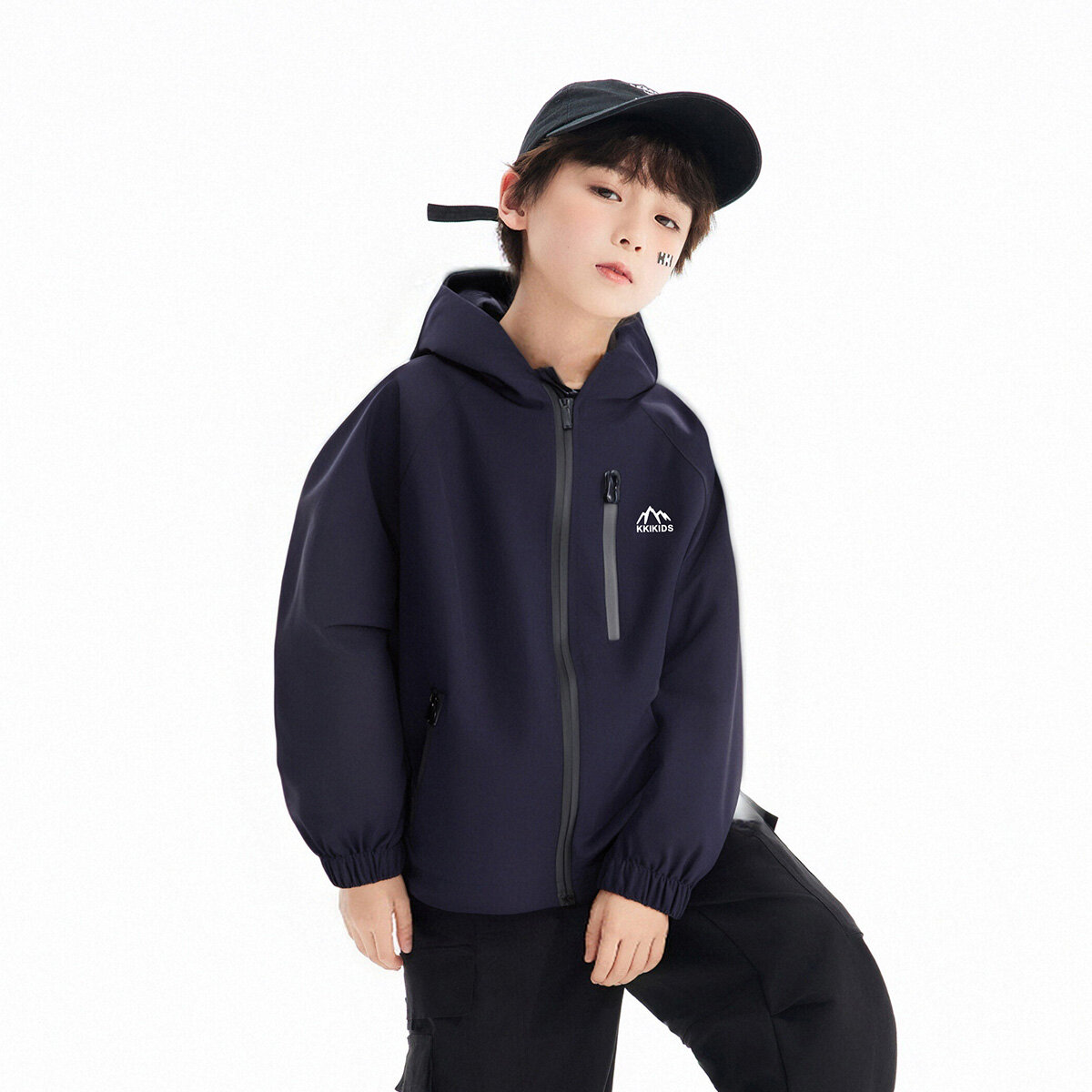 Топ SNOWFLYING, размер 120, темно-синий — фото 1