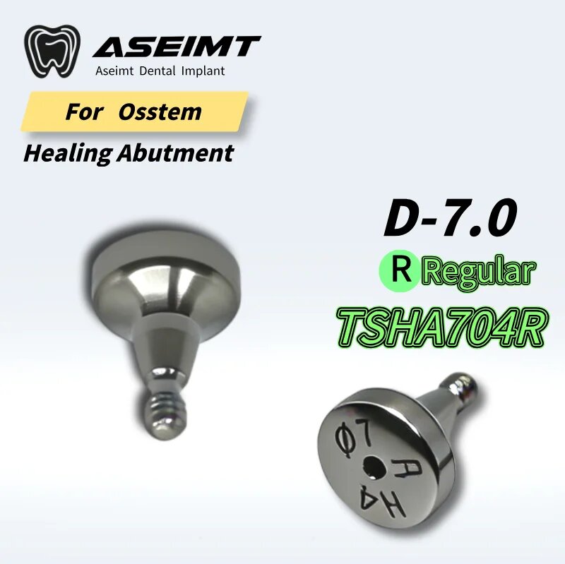 Healing Abutment Osstem D-7.0 R Regular TSHA704R
